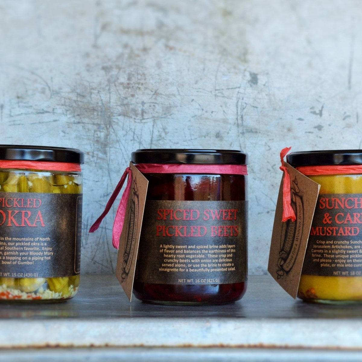 ARTISAN PICKLES – Copper Pot & Wooden Spoon