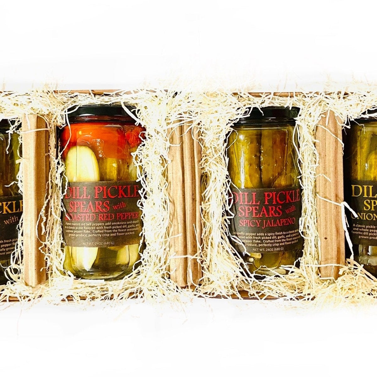 Dill Pickle Spears - Three Unique Pickle Flavors Gift Box – Copper Pot ...